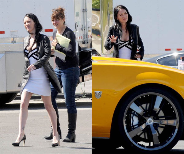 First Look at Megan Fox in Transformers 3 | The Movie Blog