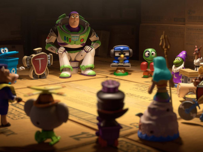 Tom Hanks and Conan O?Brien Surprise Fans at Disneyland for Toy Story