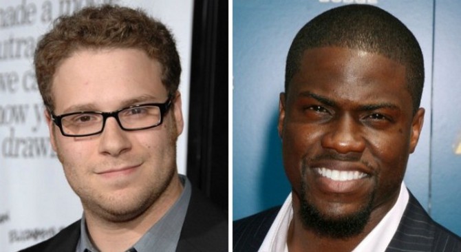 Seth Rogan and Kevin Hart to team for buddy cop film
