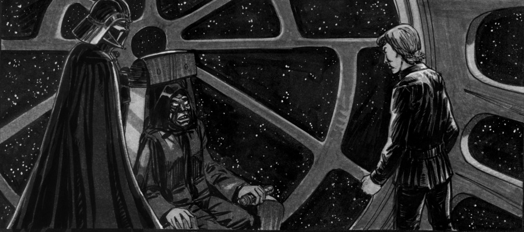 Star Wars Luke confronts Emperor | The Movie Blog