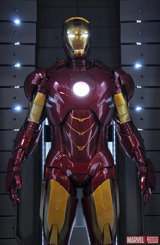 Marvel Brought Iron Man armor to Comic Con. All of them.