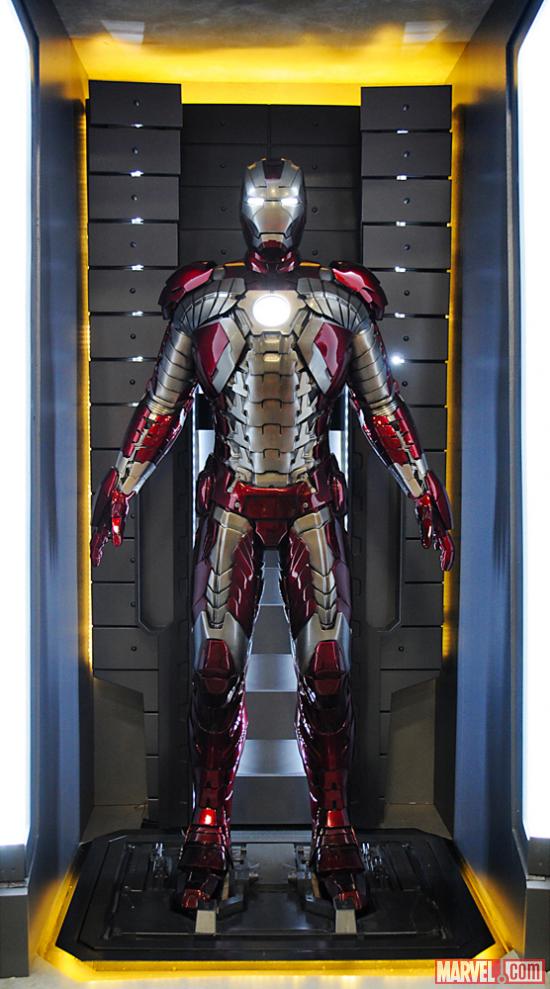 Marvel Brought Iron Man armor to Comic Con. All of them.