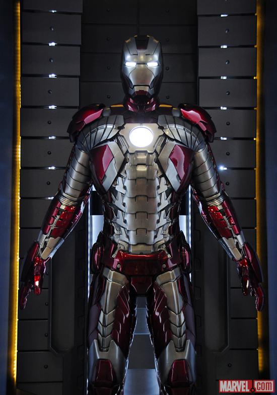 Marvel Brought Iron Man armor to Comic Con. All of them.