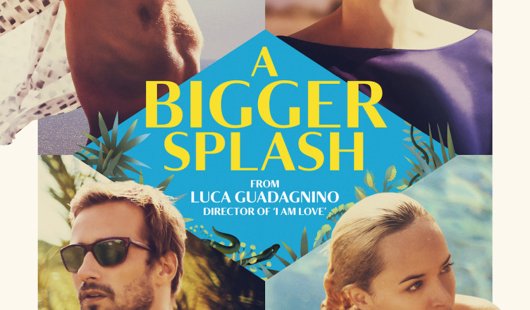 Neat poster for the film A Bigger Splash | The Movie Blog