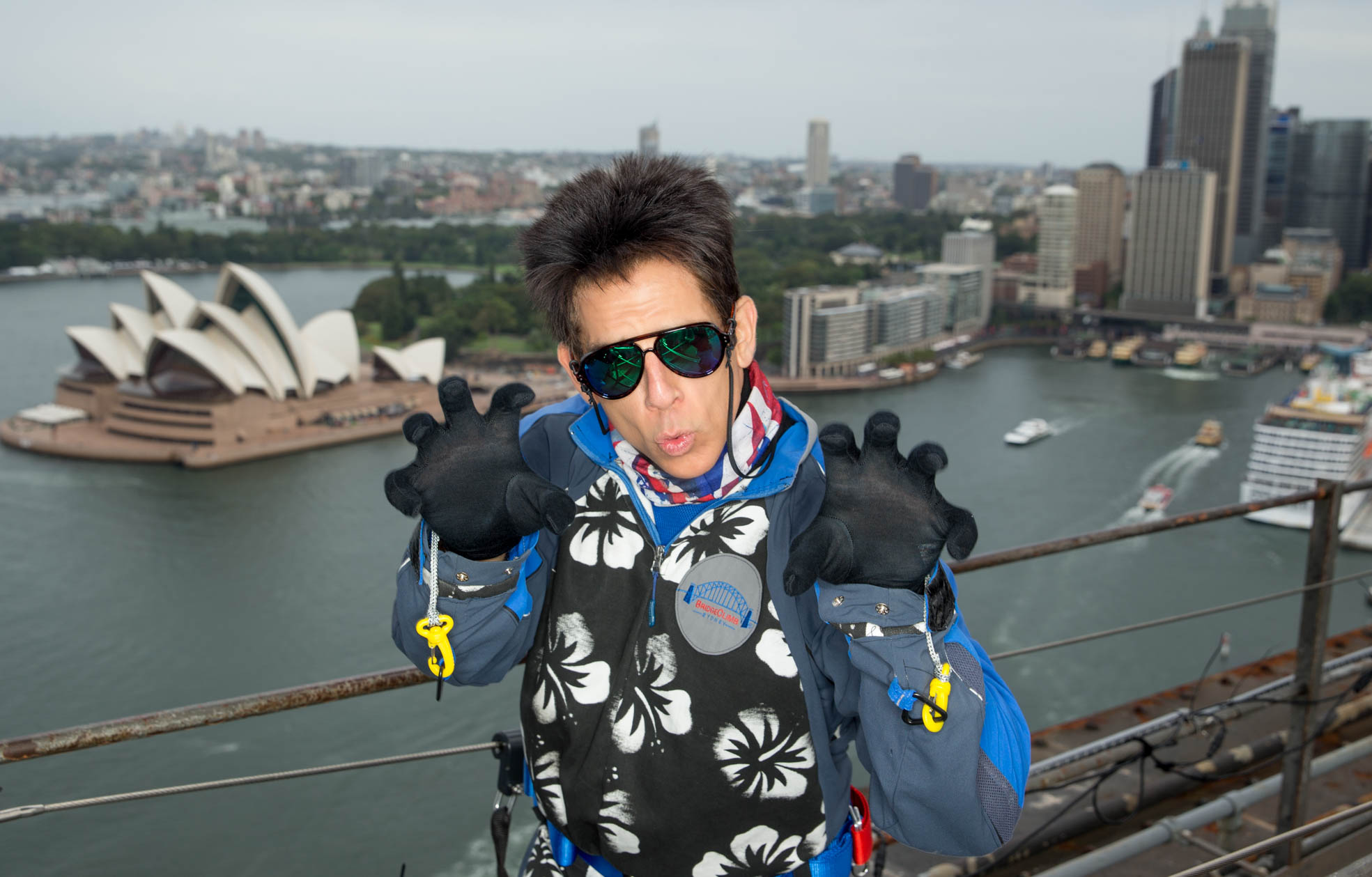 Watch Zoolander walk the worlds' highest catwalk