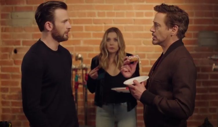 RDJ V Chris Evans: The Last Donut | The Movie Blog