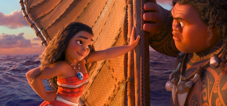 moana hands on hips maui disney movie | The Movie Blog