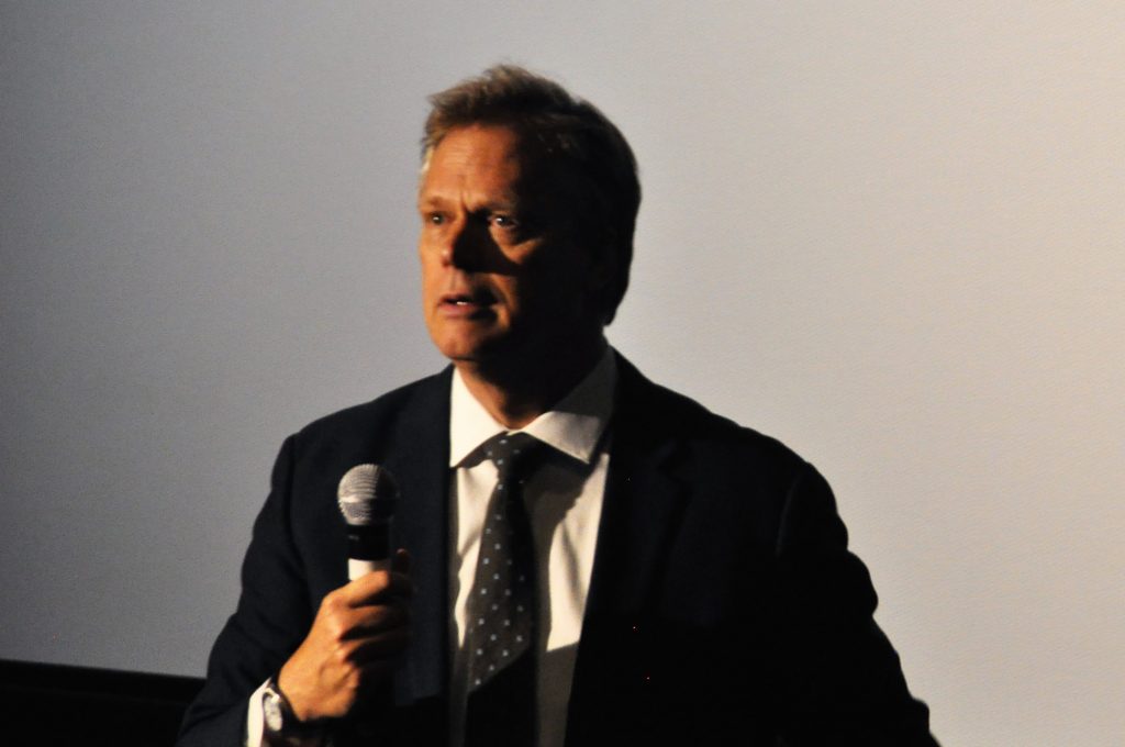 Peter Hedges and Lucas Hedges Present "Ben Is Back" at CIFF