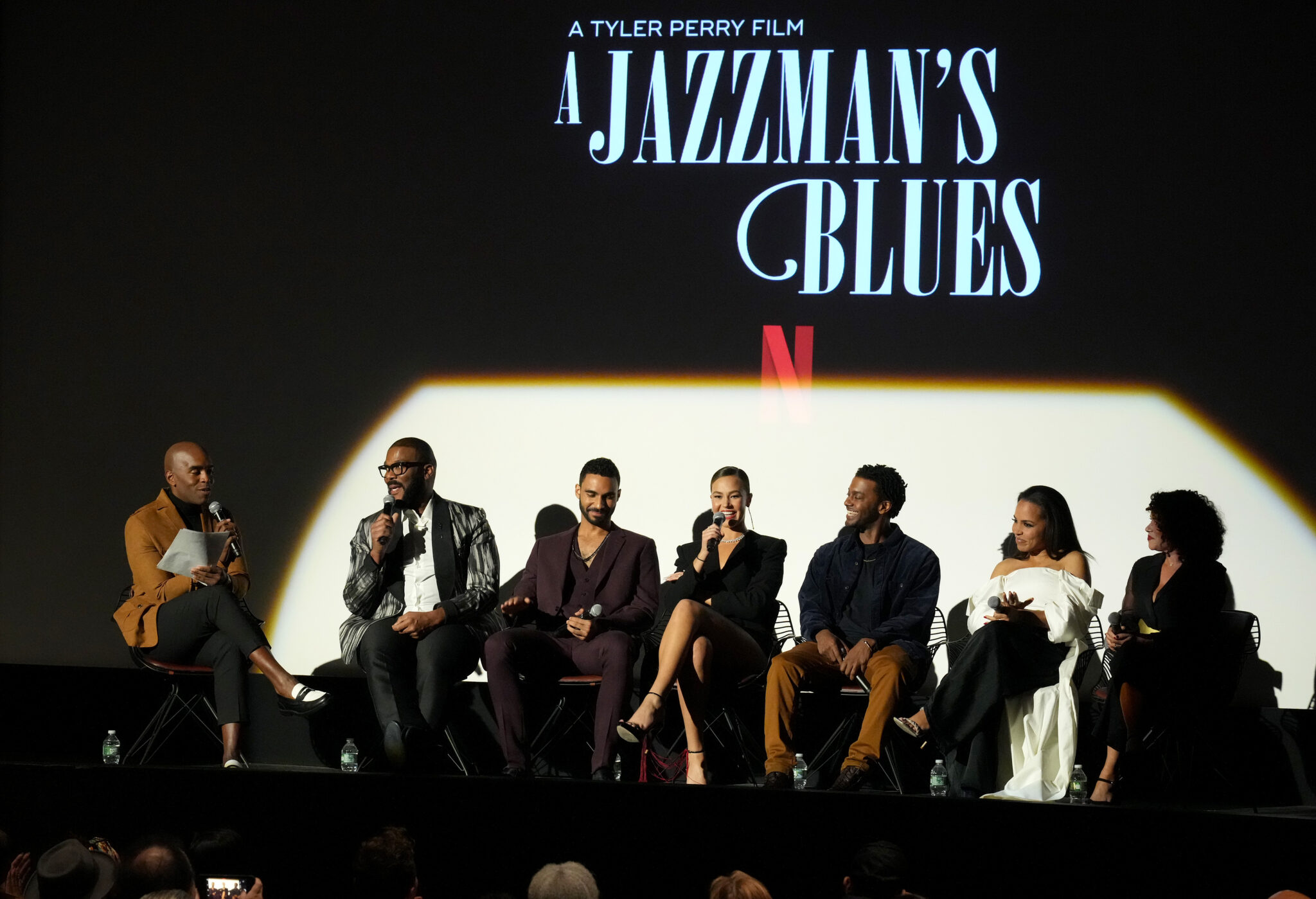 Tyler Perry Talks 'A Jazzman's Blues' With Stars at NY Special Screening