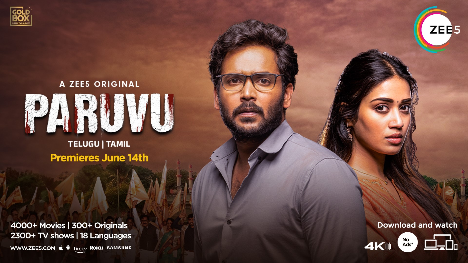 Forbidden Love and Deadly Secrets: "Paruvu" on ZEE5 Global