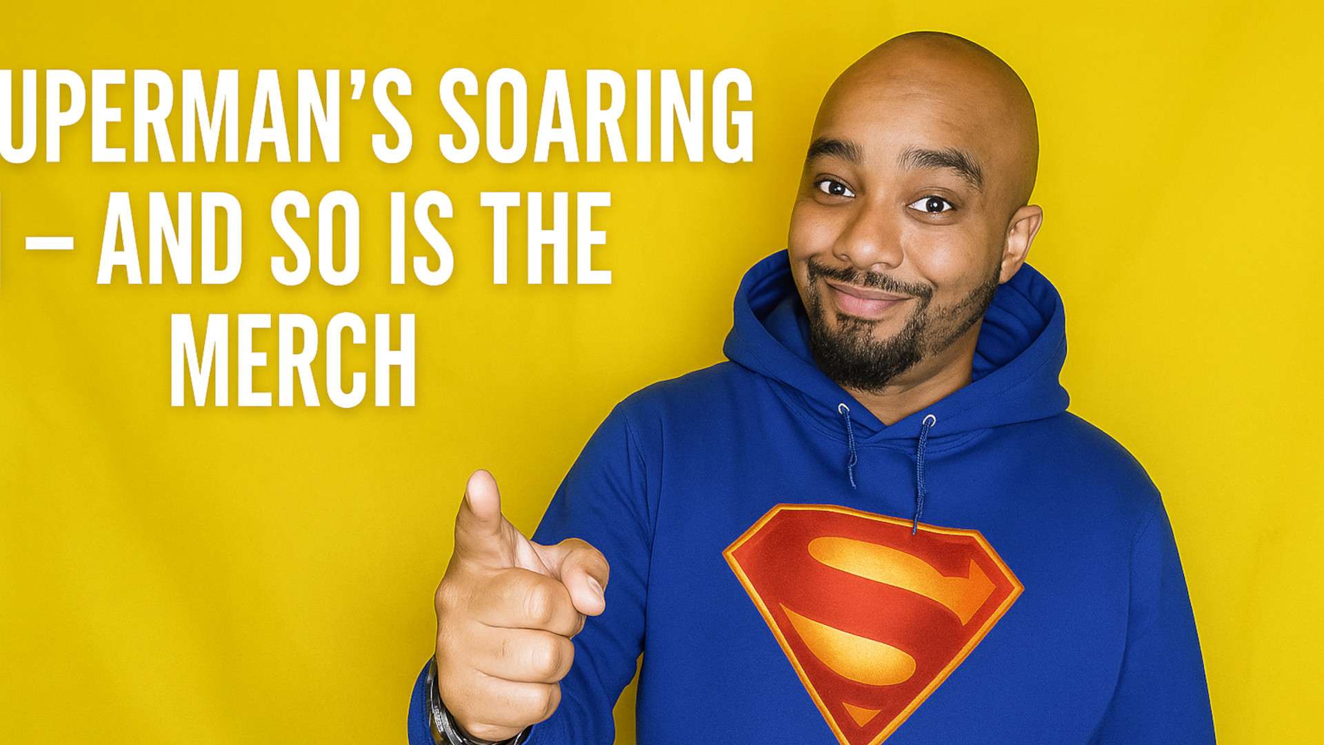 Superman’s Soaring In – And So Is the Inspired SuperMerch