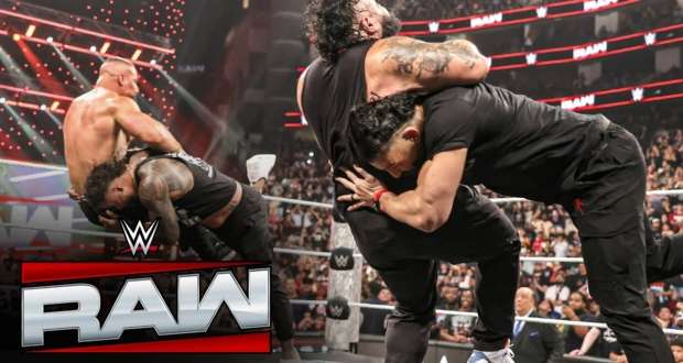 WWE Monday Night Raw Netflix Highlights: Uso vs Breaker