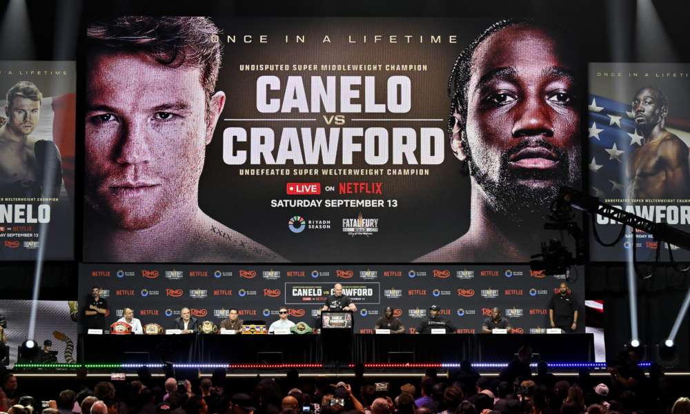Canelo vs. Crawford: Netflix to Stream Historic Superfight on Sept. 13