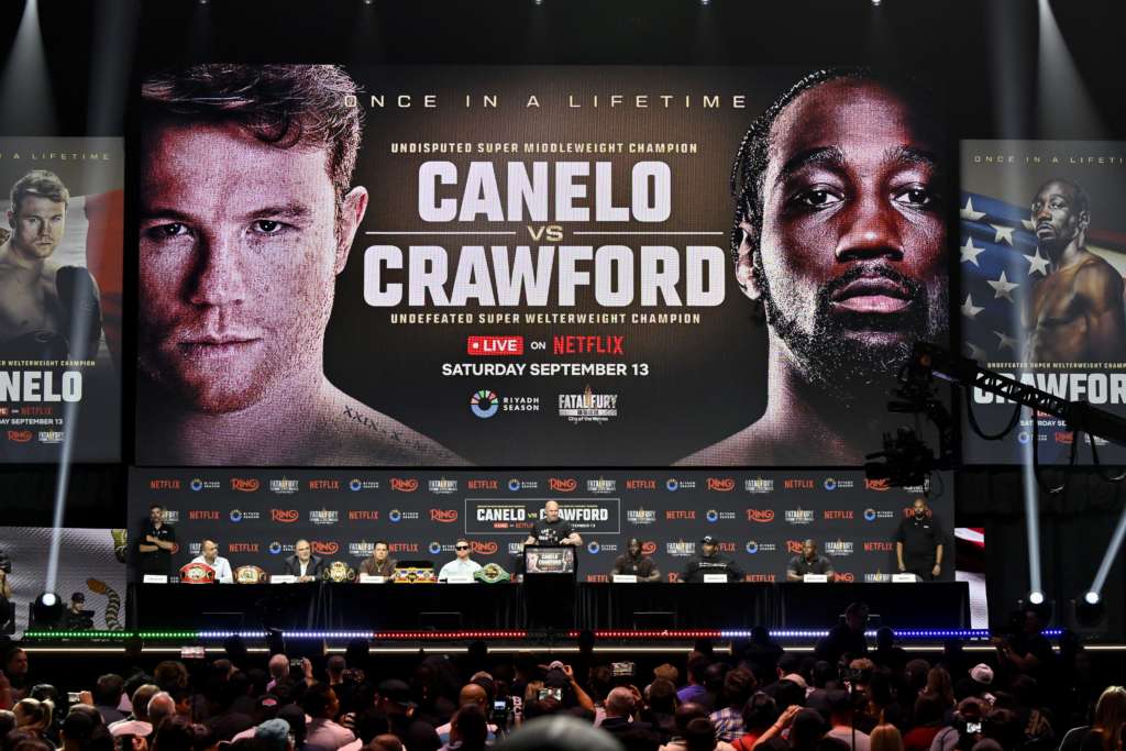 Canelo vs. Crawford: Netflix to Stream Historic Superfight on Sept. 13