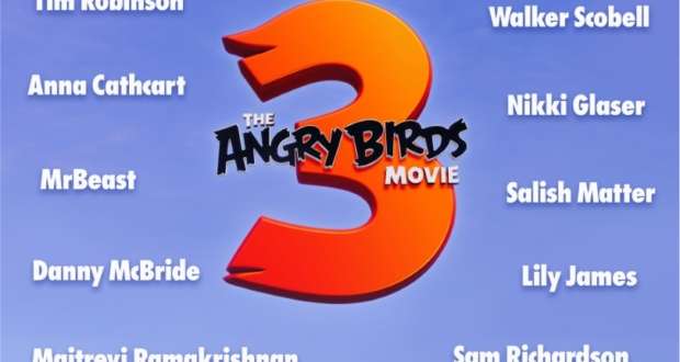 Angry Birds Movie 3 release date and new cast!