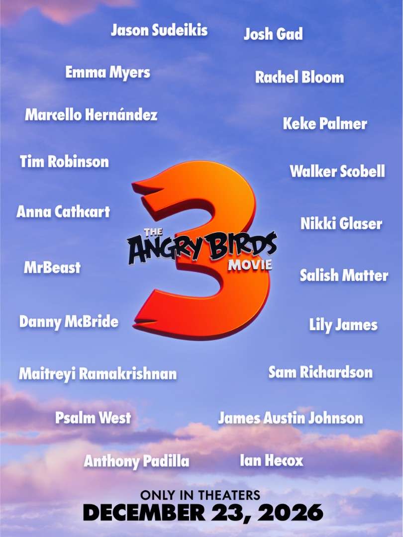 Angry Birds Movie 3 release date and new cast!