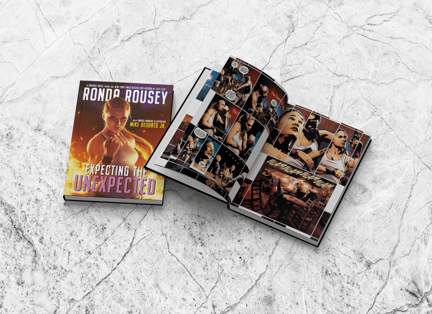 Expecting the Unexpected Comic: Ronda Rousey’s NY Comic Con Debut