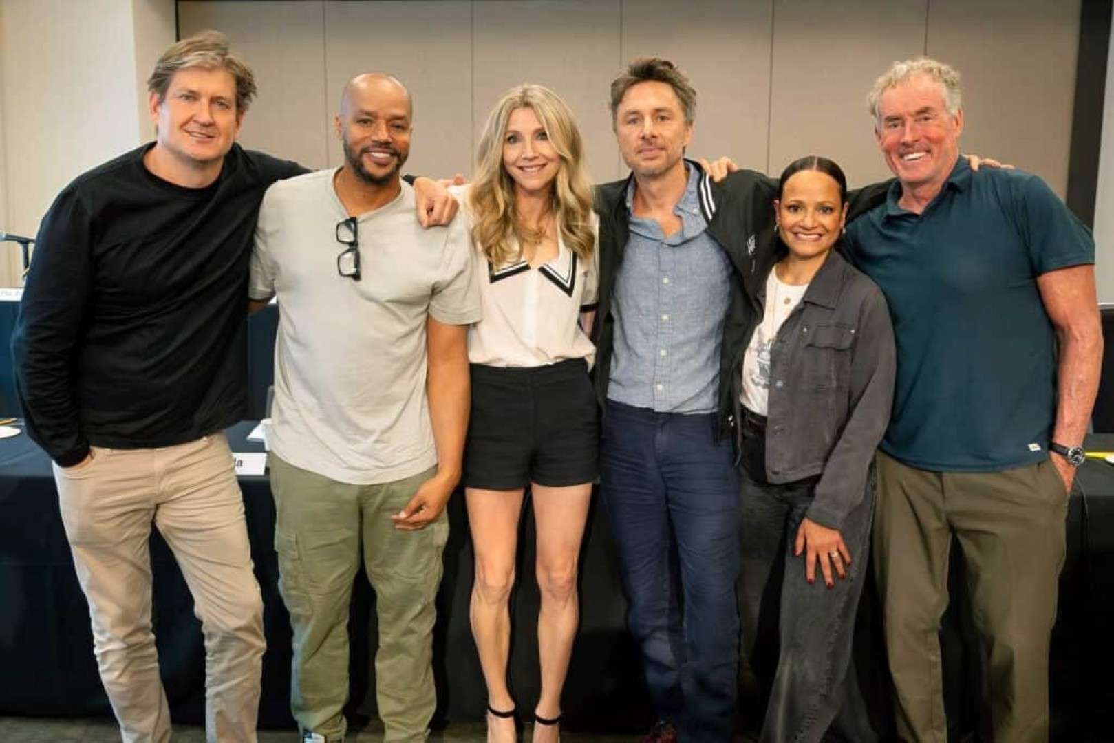 Scrubs Stars Reunite After 15 Years for First Revival Table Read Photo