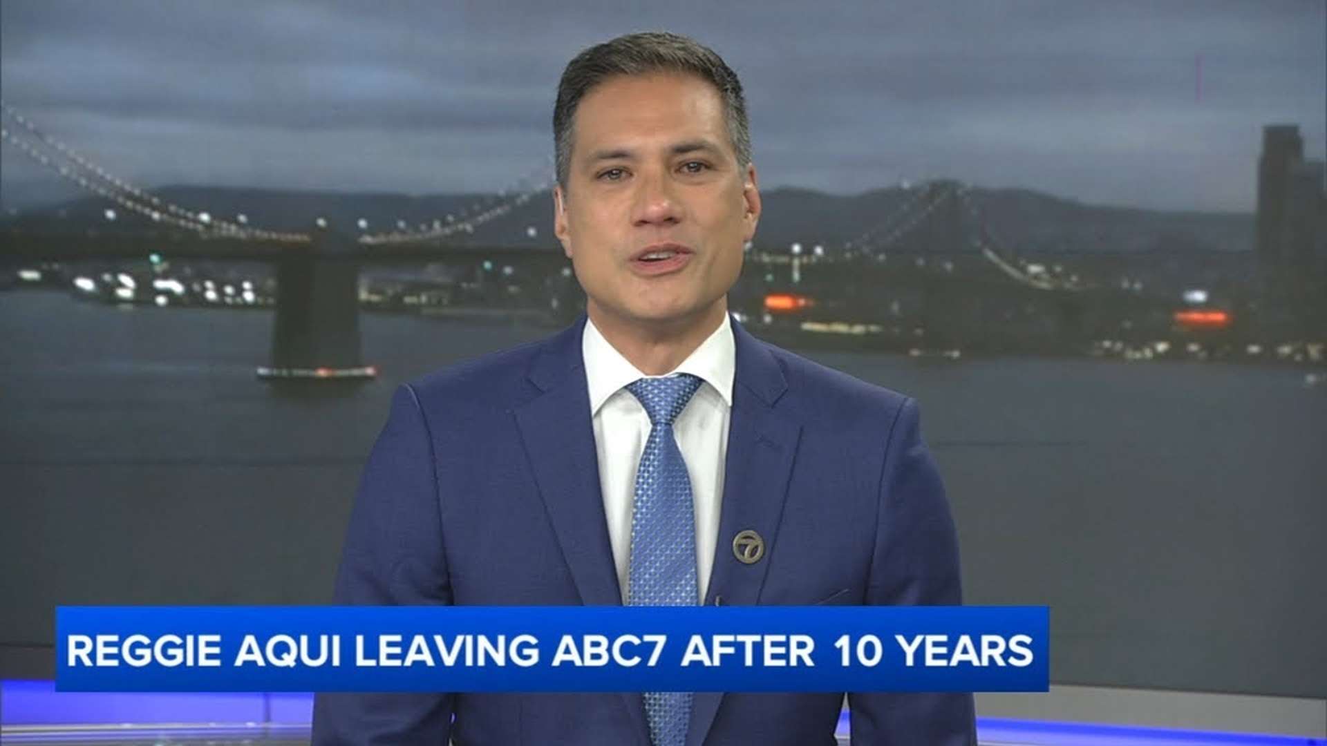 Reggie Aqui Bids Farewell After a Decade on ABC7 Mornings