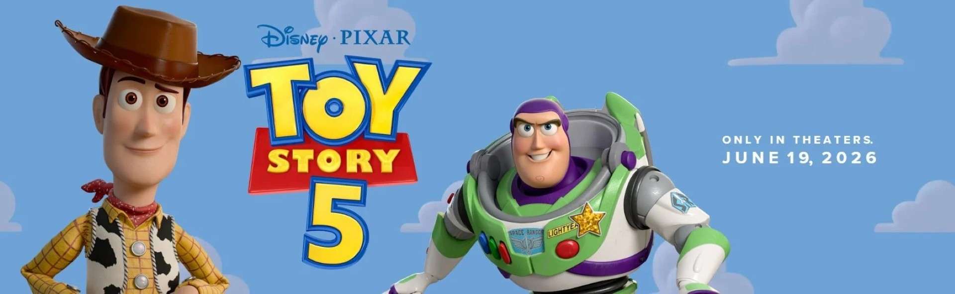 Discover Buzz and Woody’s Fresh Look in the Toy Story 5 Banner