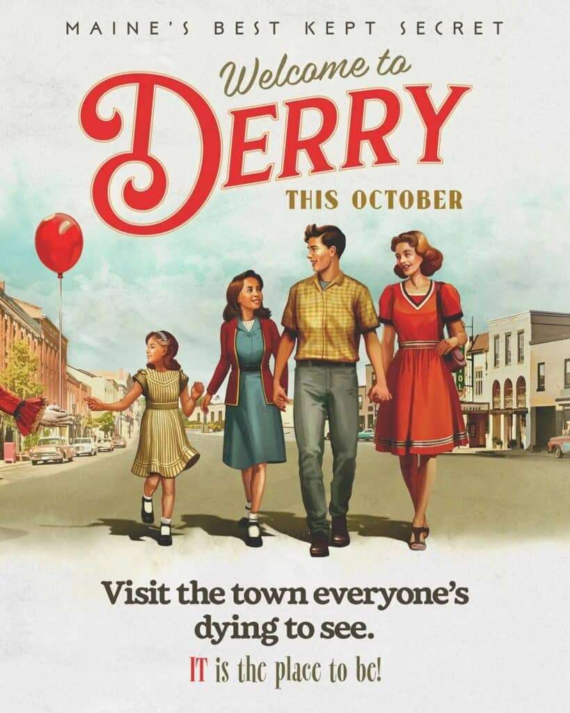 Discover the New It Welcome to Derry Poster That Calls You to Derry
