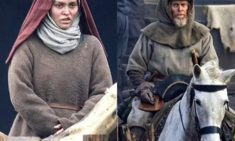 Look at Lily Rose Depp and Willem Dafoe in Robert Eggers’ Werewulf