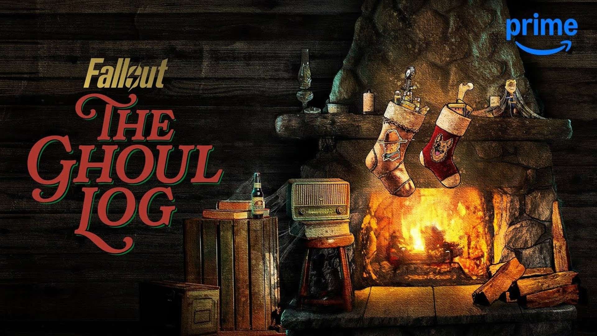 Why Fallout’s Ghoul Log Video Is the Most Disturbing Holiday Yule Log