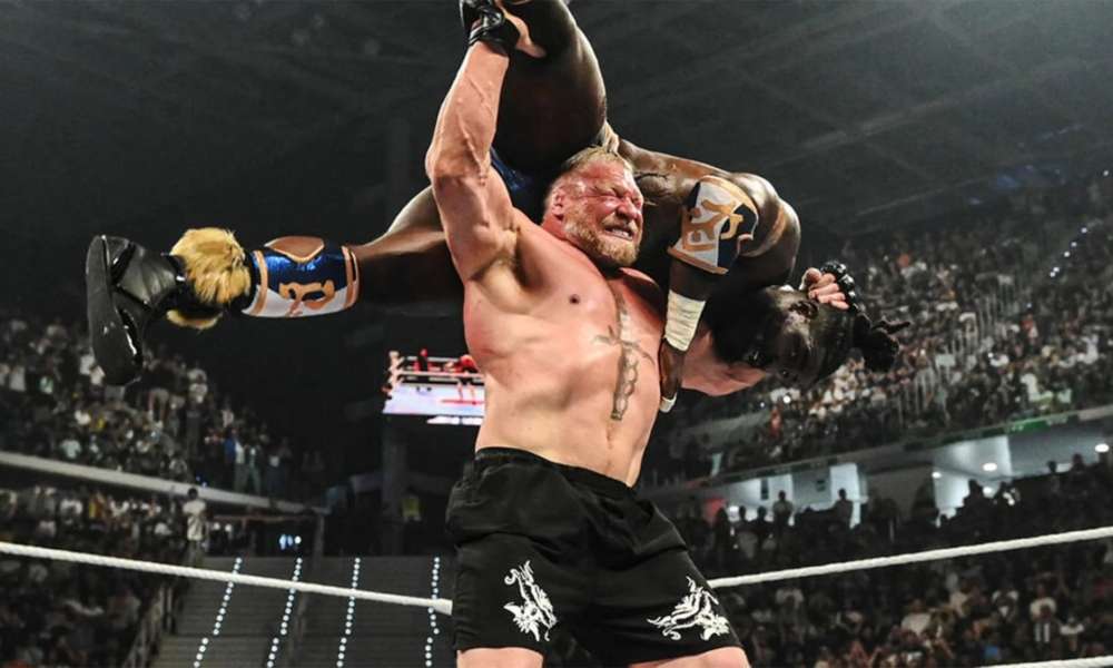 Brock Lesnar Defeats Oba Femi at WWE Clash In Italy 2026